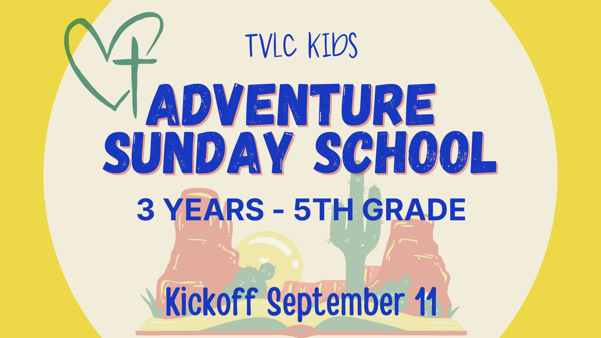 20220807 Prelude – Fall Sunday School | Tanque Verde Lutheran Church